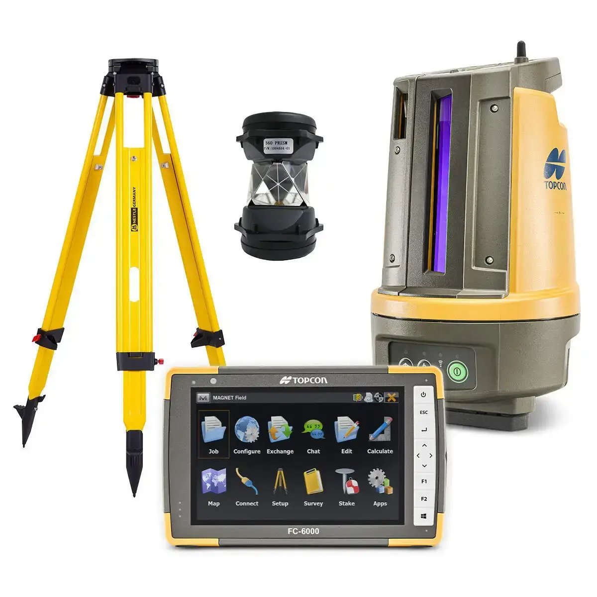 3D Digital Layout, Topcon LN-150, pakke, Totalstation